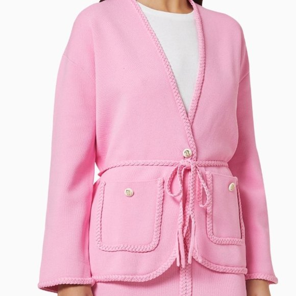 Maje | Sweaters | Maje Madene Belted Knit Cardigan | Poshmark